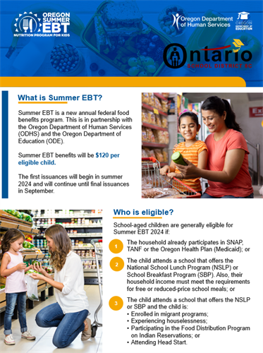Ontario School District - Nutrition Services