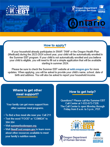 Ontario School District - Nutrition Services